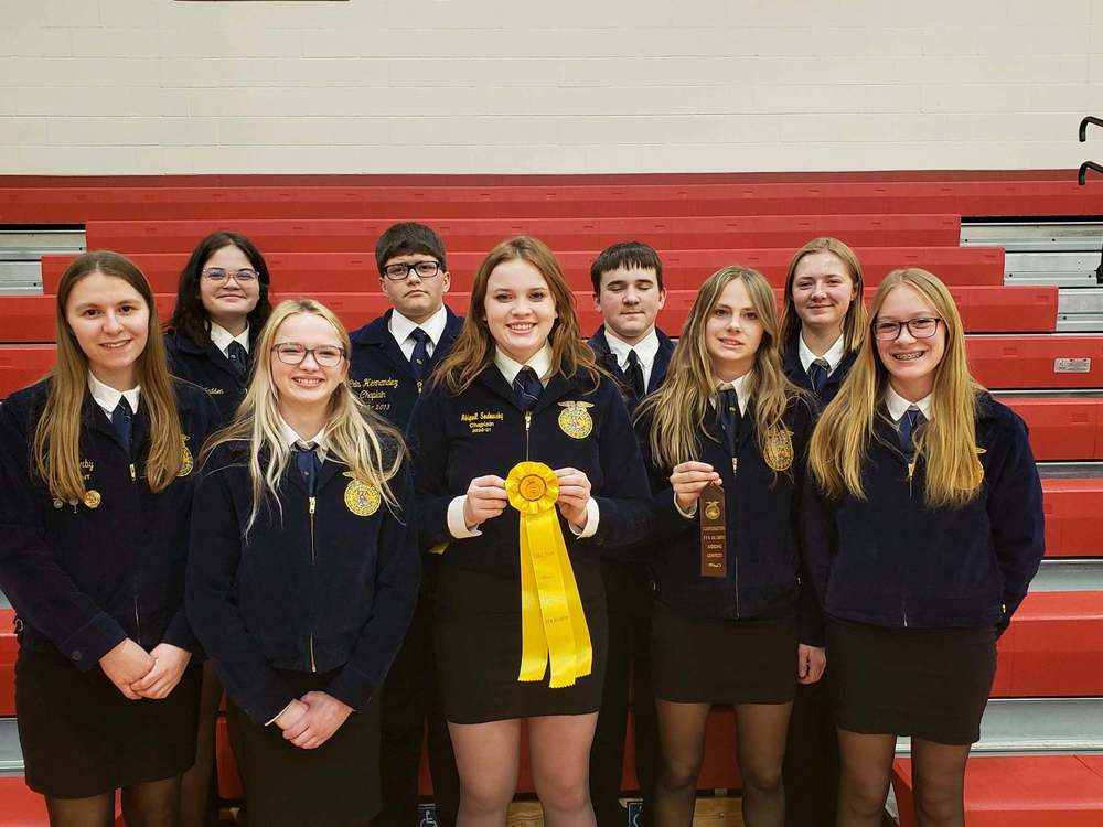 FFA Competes in Carrington | Killdeer Public School