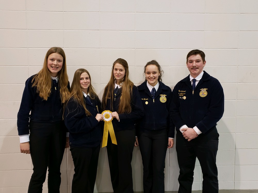 KHS FFA Earns Gold at State CDE in Minot | Killdeer Public School