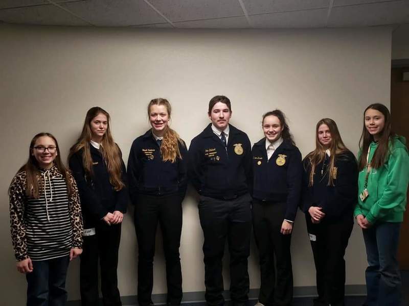 Killdeer FFA Attends First CDE at DSU | Killdeer Public School